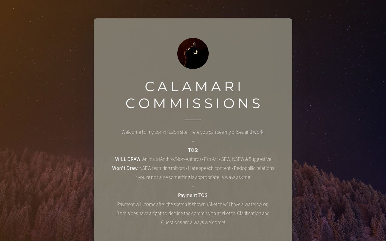Cal's Commissions